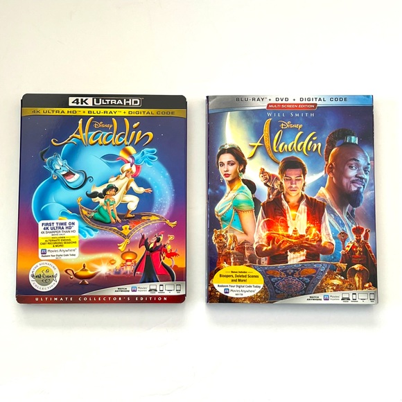Disney | Media | Disneys Aladdin Bundle Of Two 4k Ultra Hd ...